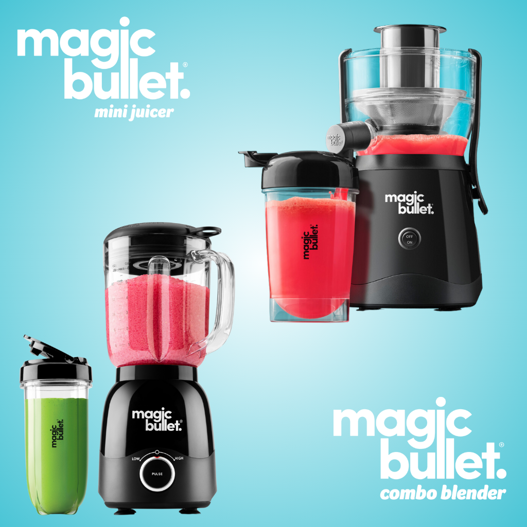 Magic Bullet Combo Blender & Mini Juicer - NutriBullet Australia